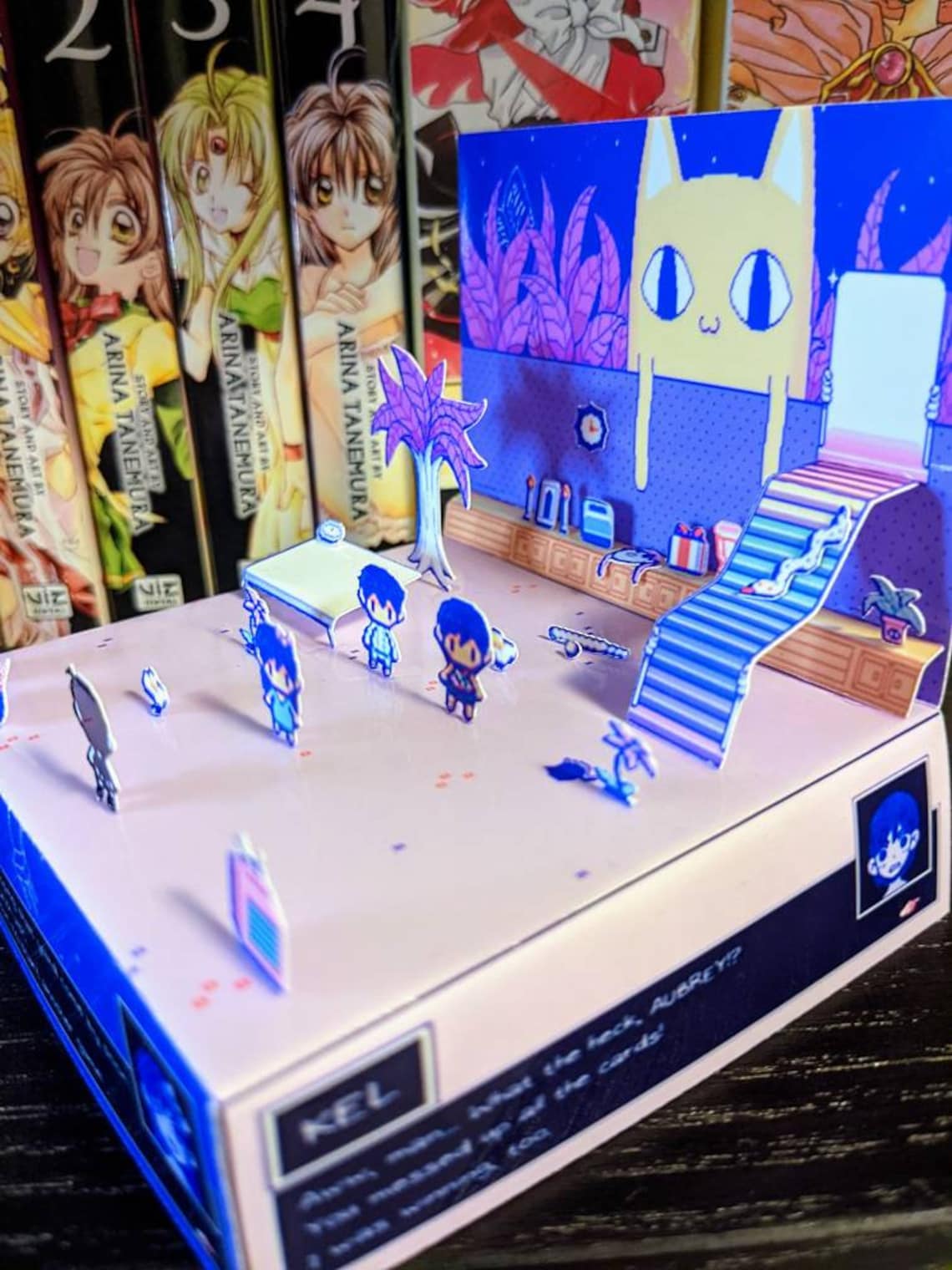 OMORI Neighbor's Room 3D Cube Diorama TEMPLATE - Etsy Canada