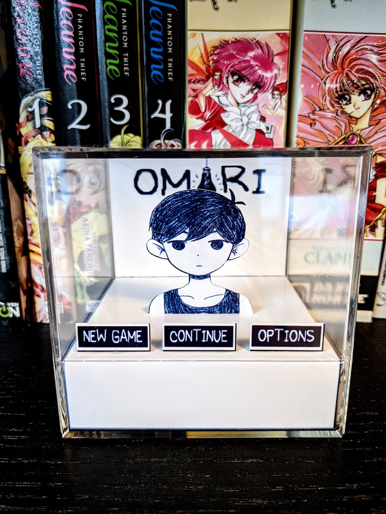 OMORI Title Screen 3D Cube Diorama - Etsy