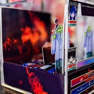 OMORI Bossman Hero Boss Battle 3D Cube Diorama - Etsy