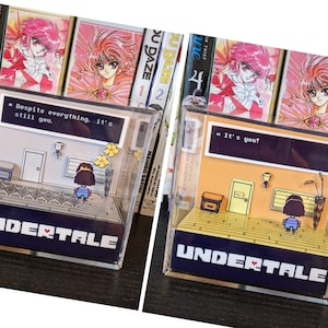 UNDERTALE Dual Side 3D Cube Diorama - Despite Everything, It's Still ...