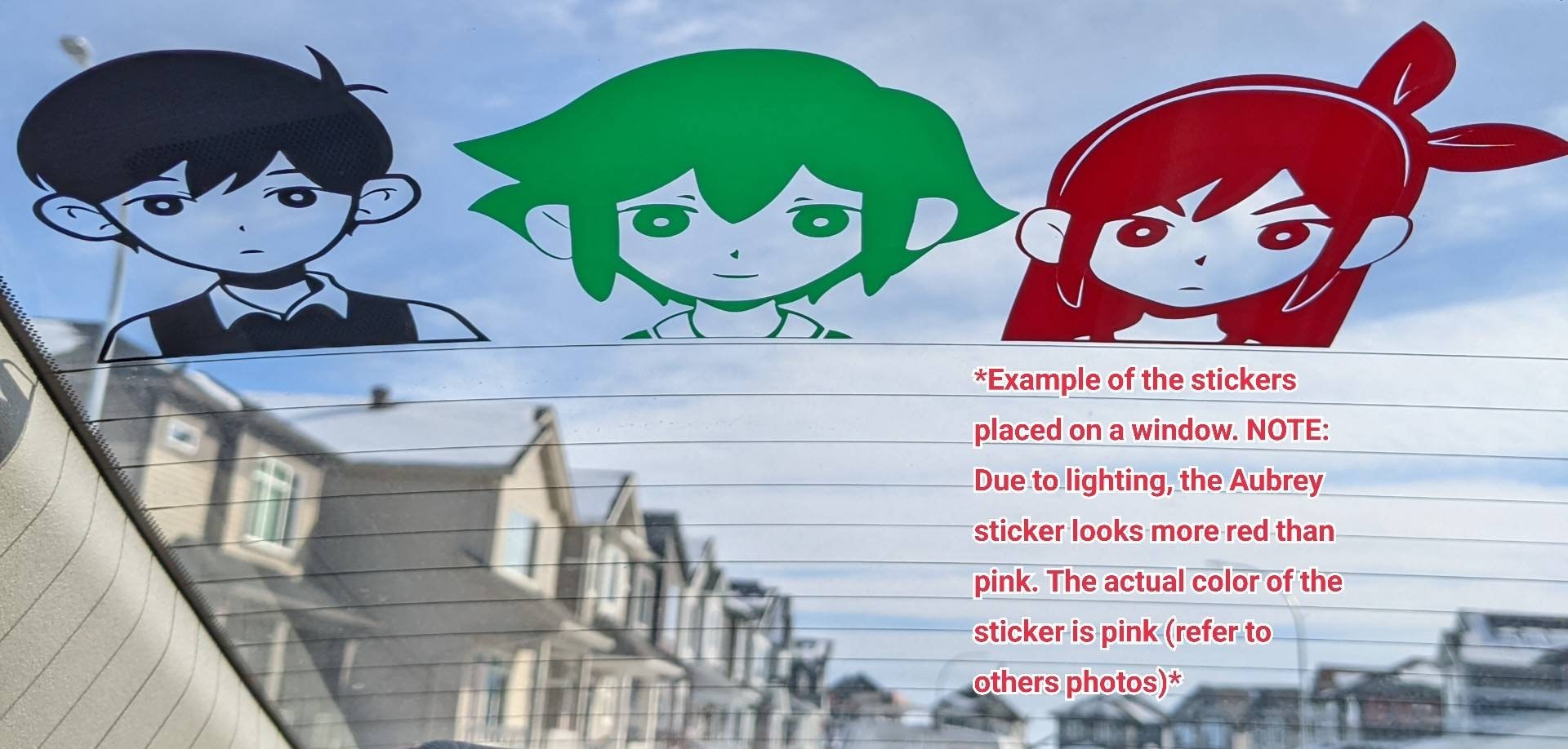 OMORI Vinyl Sticker Decal - Etsy UK