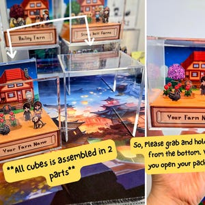 UNDERTALE Toriel Home 3D Cube Diorama - Etsy