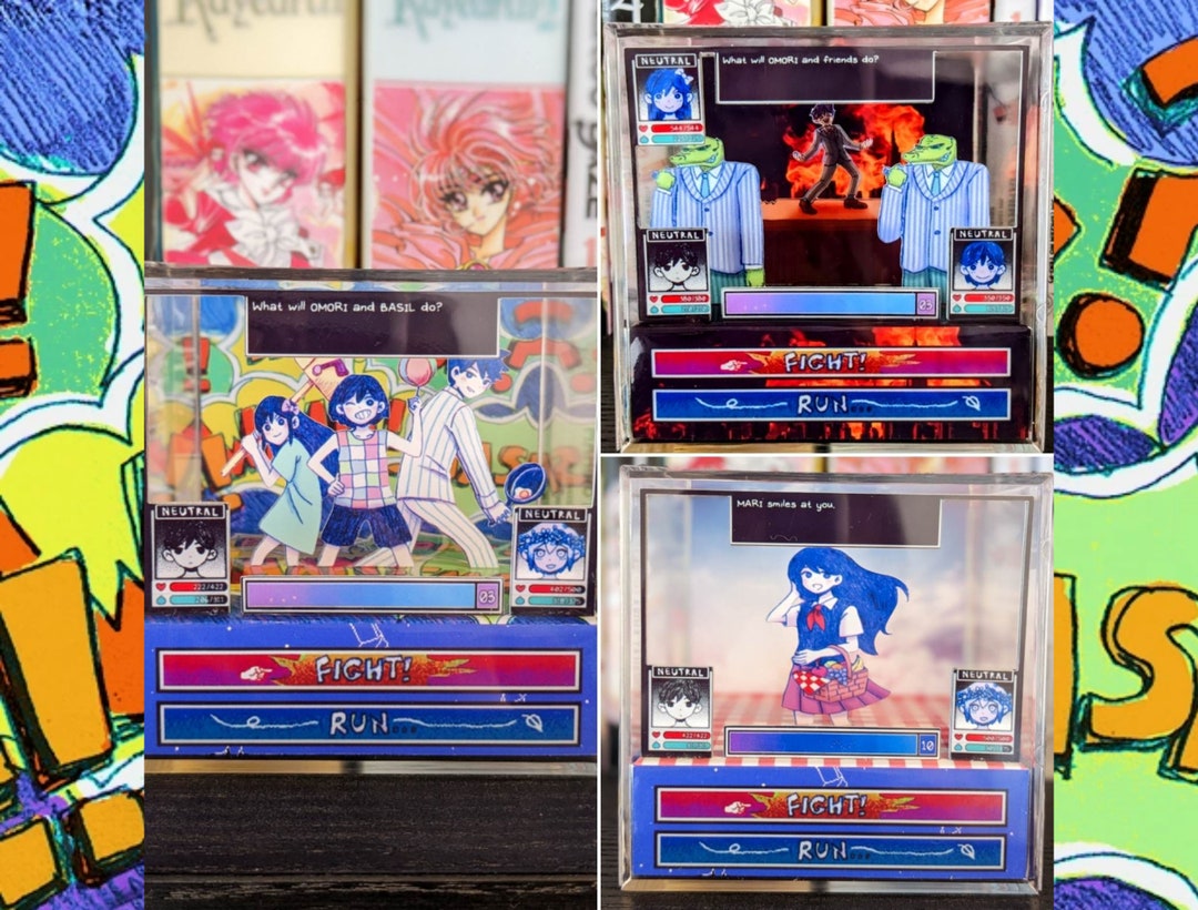 OMORI Console Exclusive Boss Battle 3D Cube Diorama Bundle | Aubrey ...