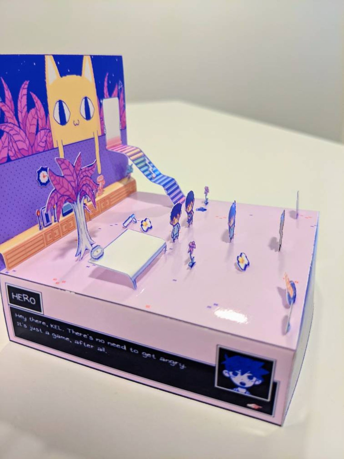 OMORI Neighbor's Room 3D Cube Diorama | Etsy