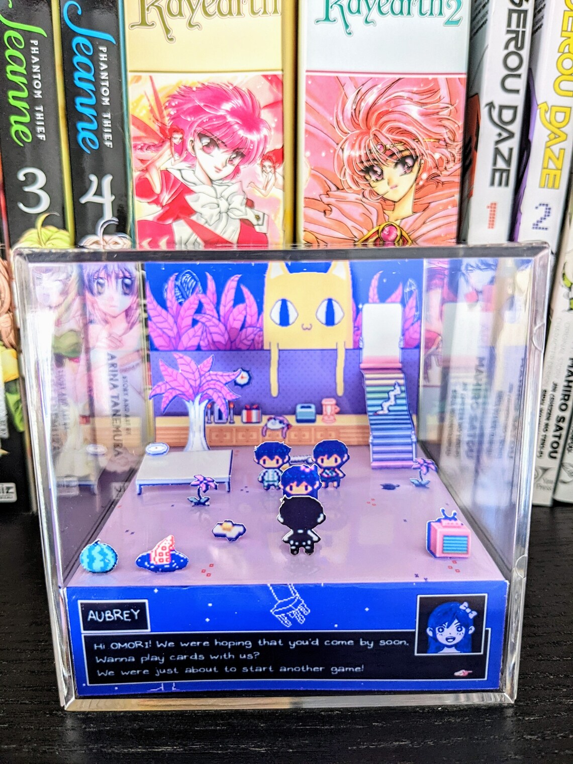 OMORI Neighbor's Room 3D Cube Diorama - Etsy