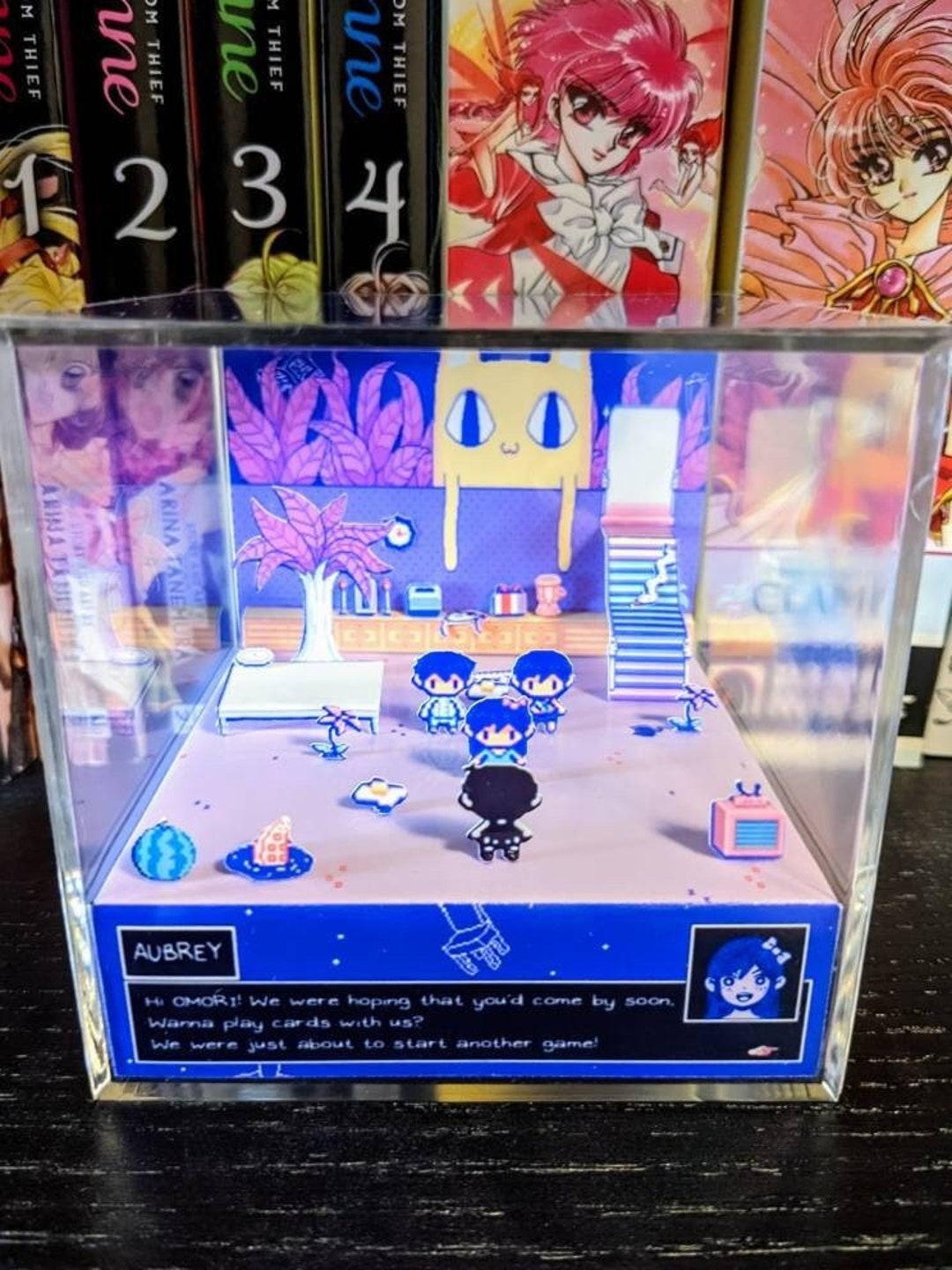 OMORI Neighbor's Room 3D Cube Diorama - Etsy