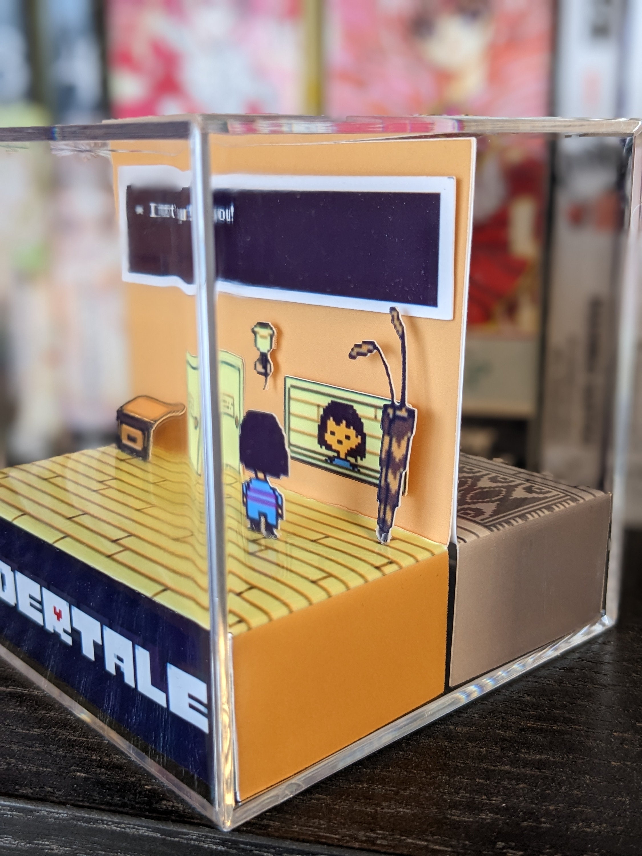 UNDERTALE Dual Sided 3D Cube Diorama | Despite Everything, It's You ...