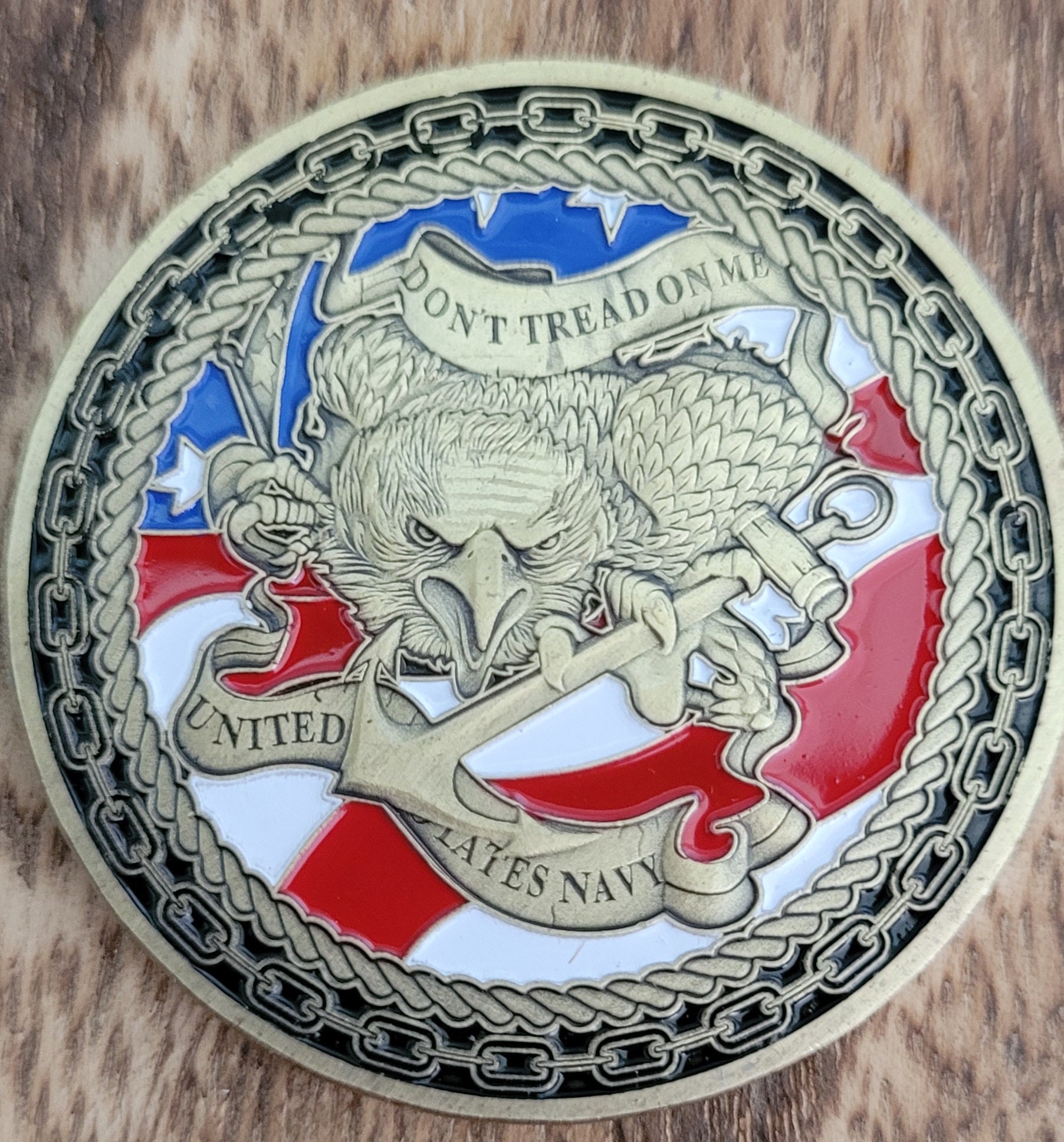 Unite States Navy Chiefs Challenge Coin - Etsy