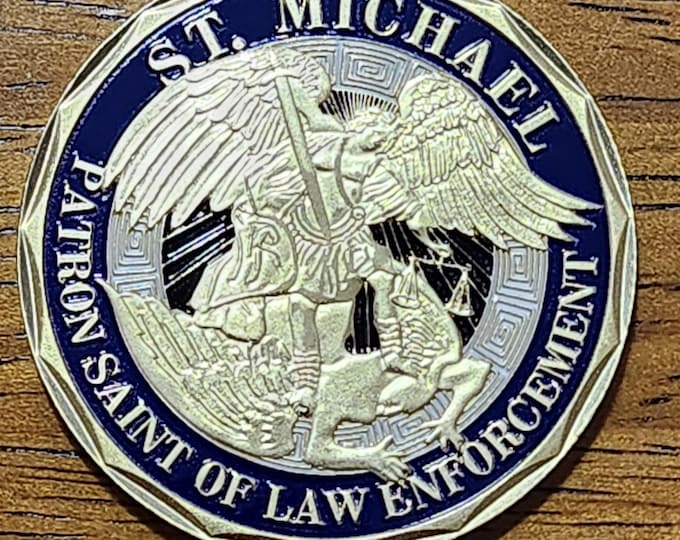 St. Michael Protect the Police - Etsy