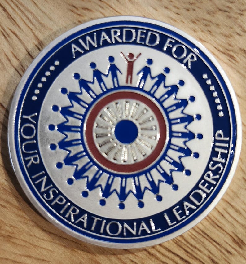 You Made A Differance Challenge Coin - Etsy