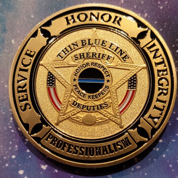 Sheriff Coin - Etsy