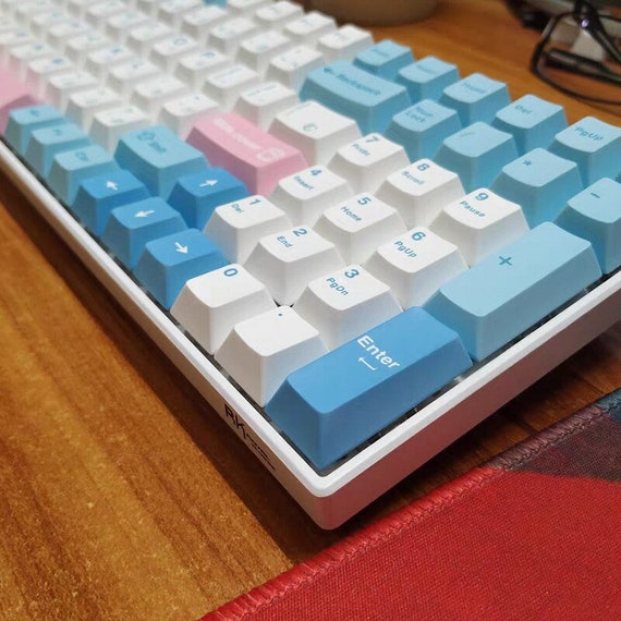 Keyboards & Mice GKM Pastel tones keycaps full set PBT Profile for ...