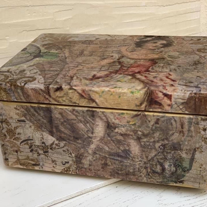 Decoupage Box - Etsy