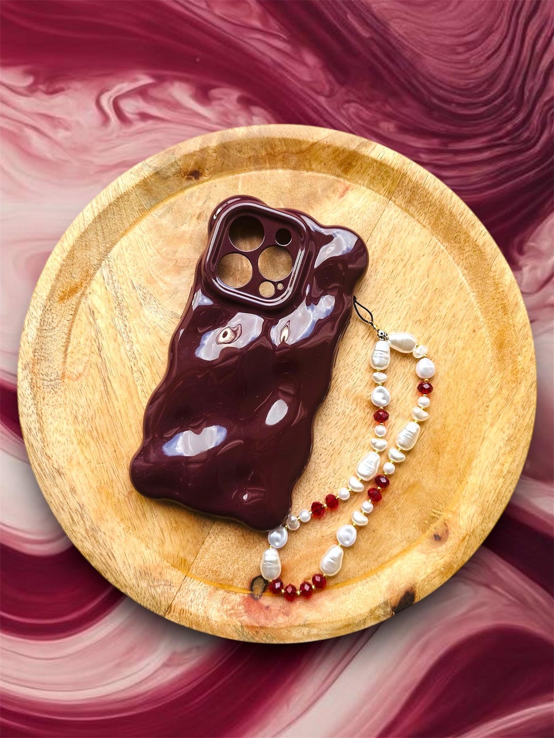 Wave Design Phone Case - Wavy Edge Case - Bubble - Phone Case ...