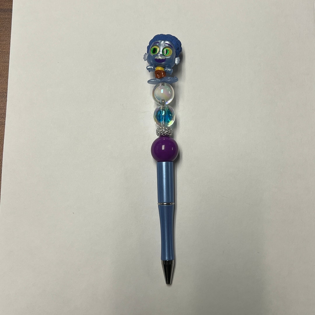Character Pens Doorable Pens, Beadable Pens Disney Doorable Pens Beaded ...