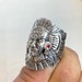 Aztec Sun God Warrior Ring Silver 925 Anillo Tonatiuh Sol Dios Azteca ...
