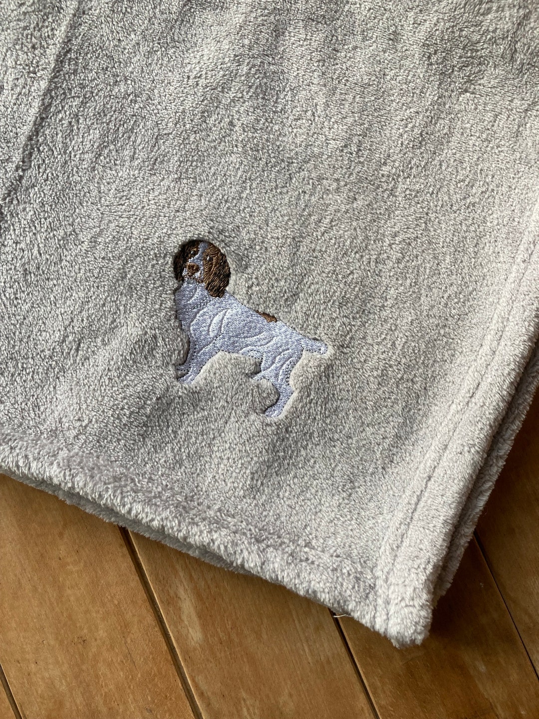 Dog Blanket, Dog Bedding, Springer Spaniel Blanket, Gift for Springer ...