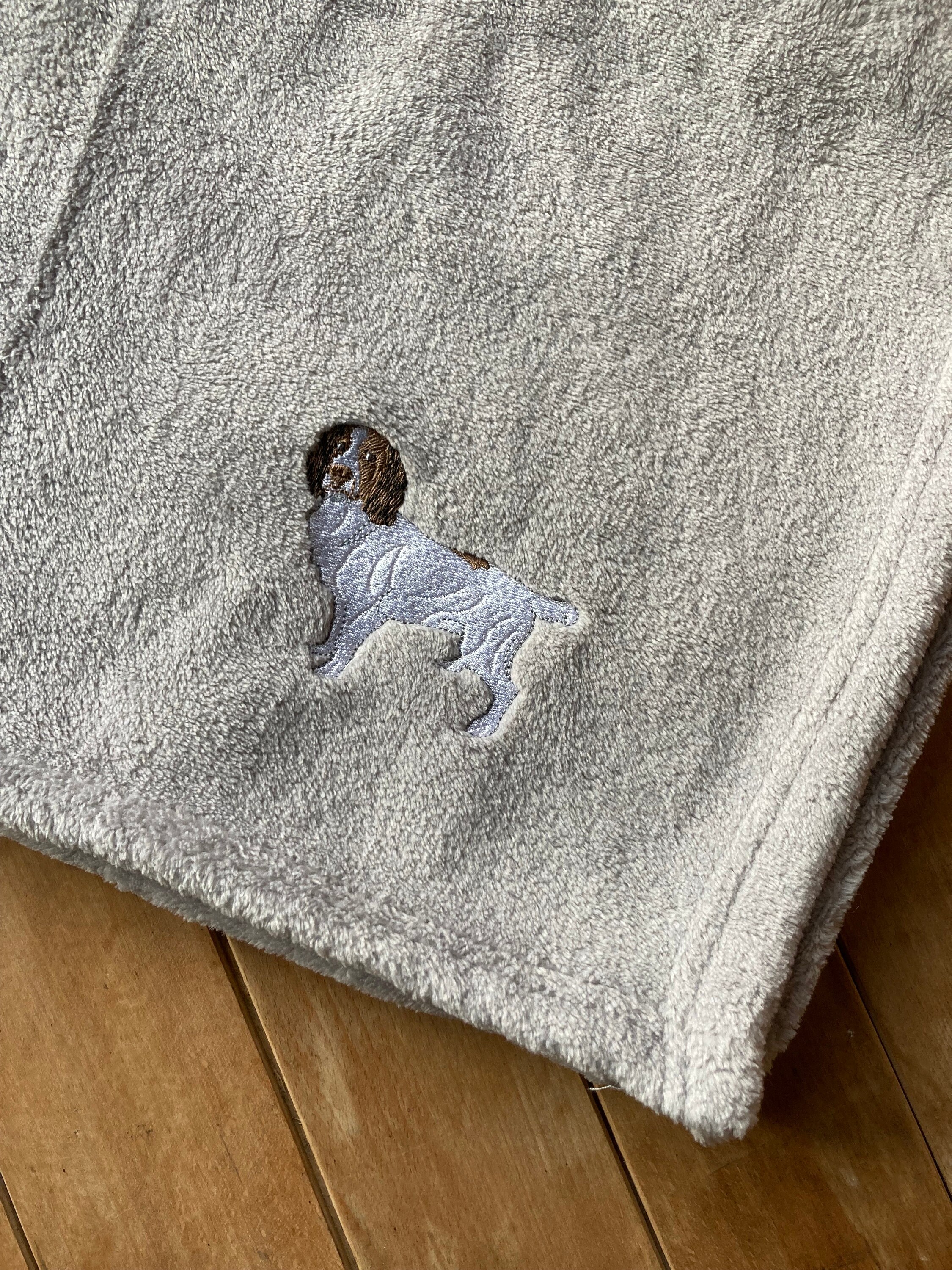 Dog Blanket, Dog Bedding, Springer Spaniel Blanket, Gift for Springer ...