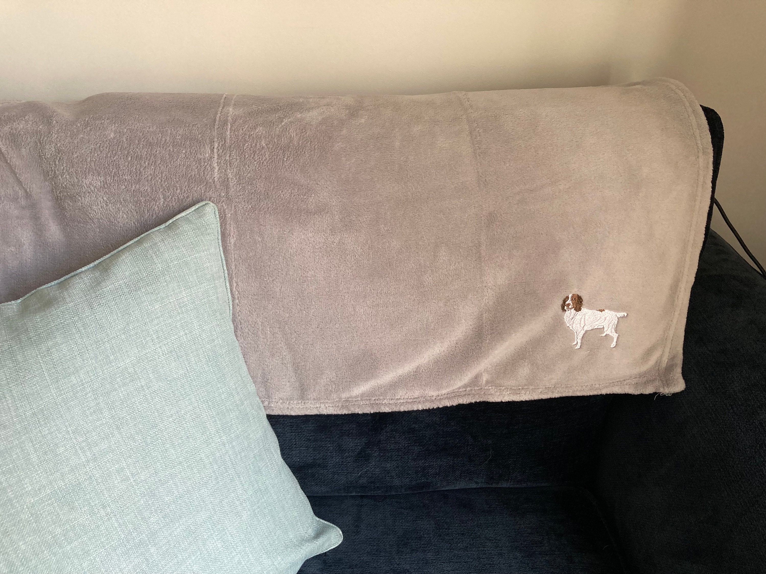 Dog Blanket, Dog Bedding, Springer Spaniel Blanket, Gift for Springer ...