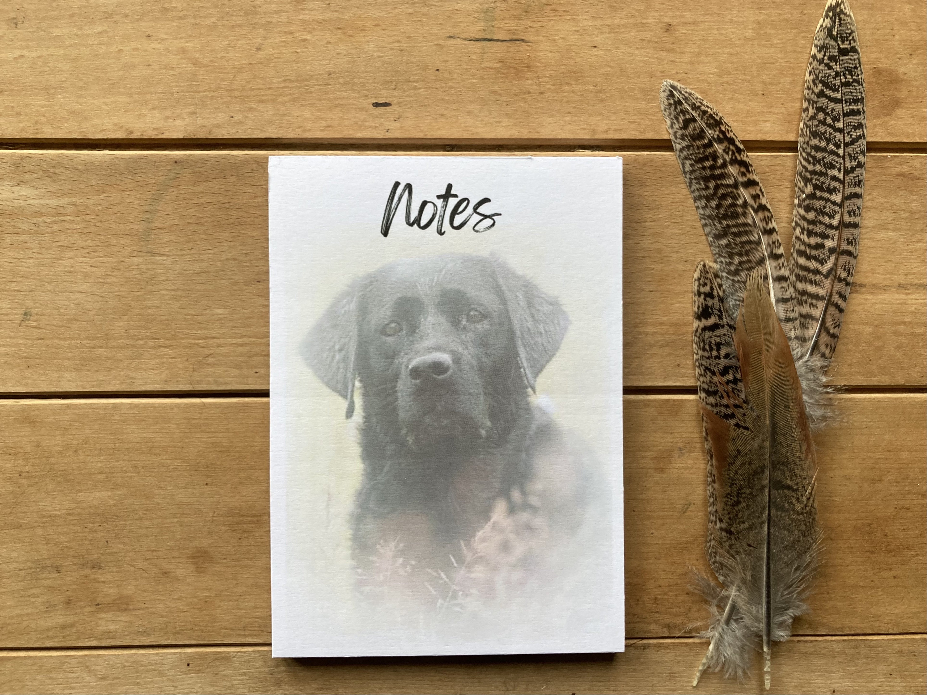 Black Labrador Notepad, Gundog Gifts, Dog Lovers Notepad, Labrador ...