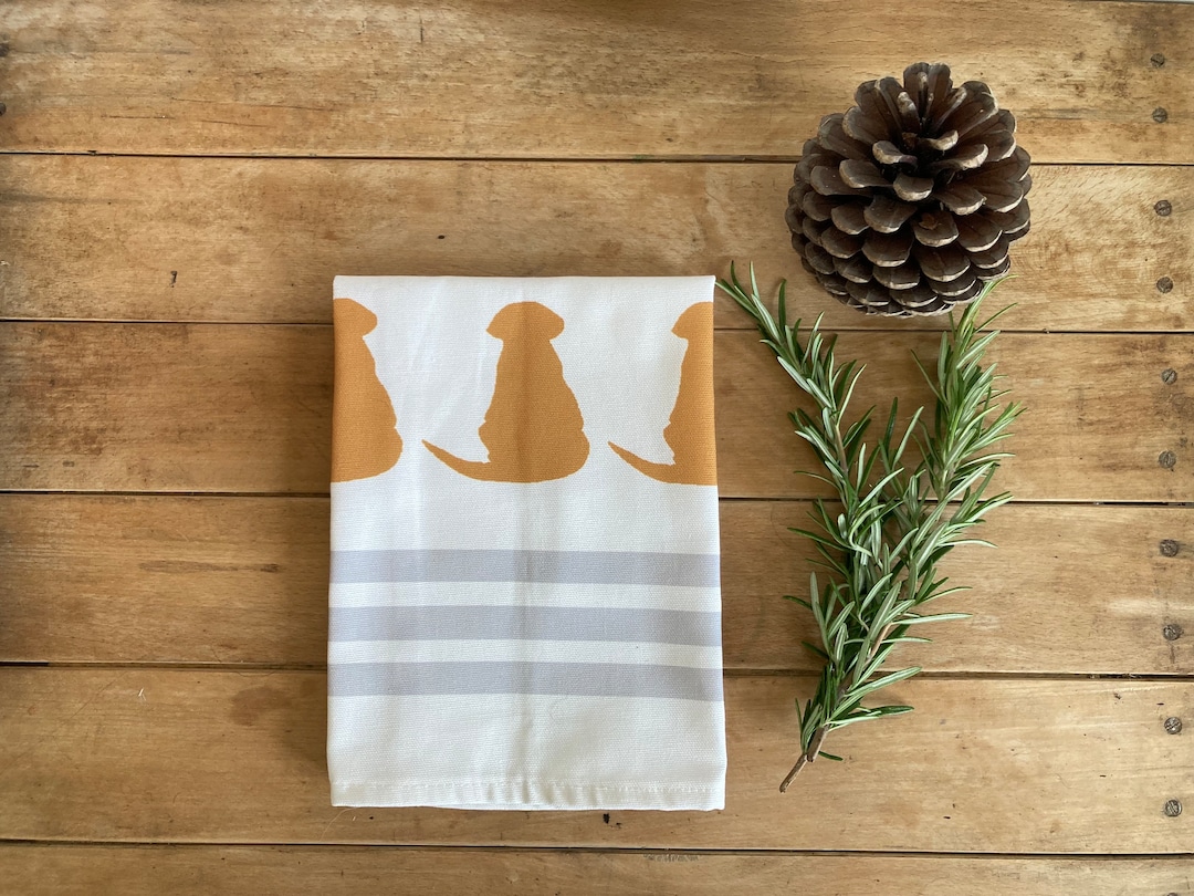 Fox Red Labrador Tea Towel for Labrador Lovers, Perfect Accessory for ...