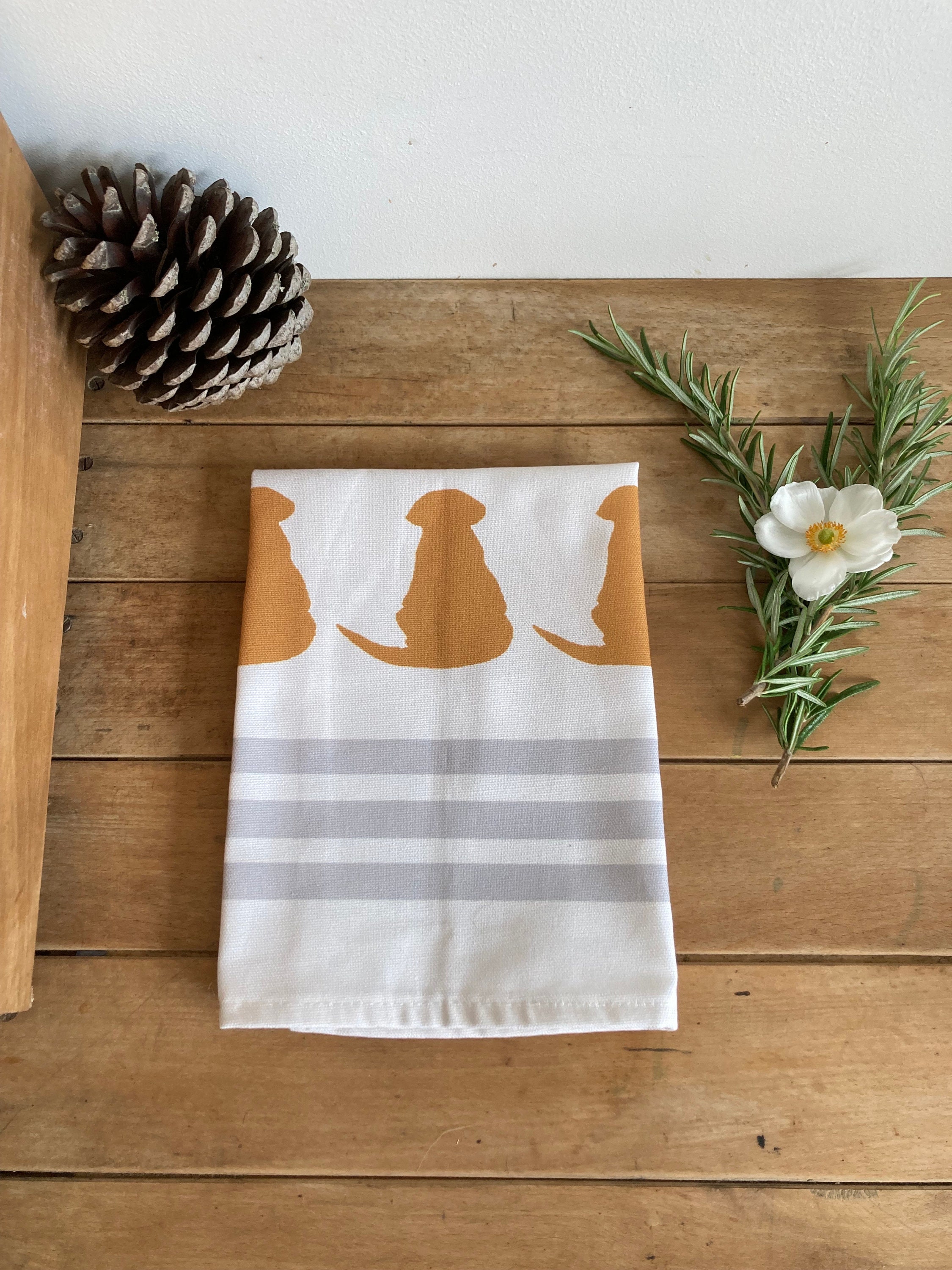 Fox Red Labrador Tea Towel for Labrador Lovers, Perfect Accessory for ...