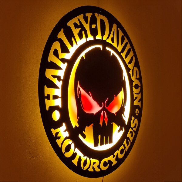 Harley Davidson Sign - Etsy