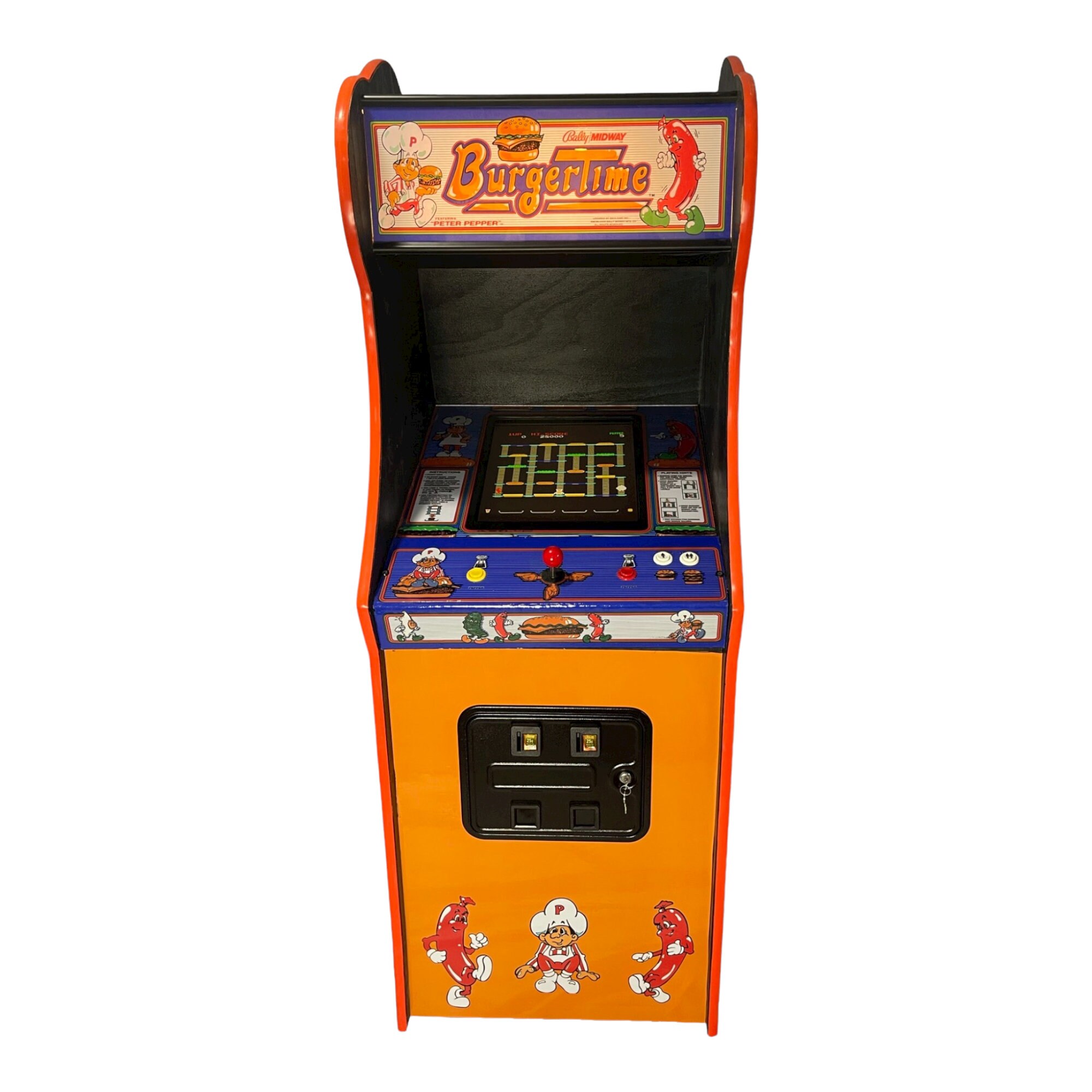 Burgertime Full Size Arcade Machine Upgraded With 60 Games - Etsy