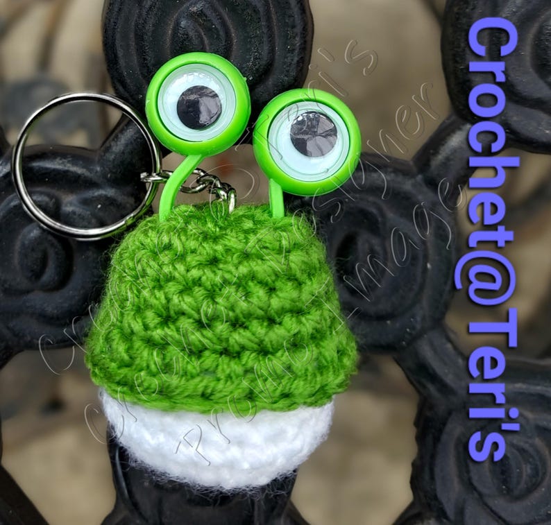Googly Eyed Frog Keychains PATTERN ONLY - Etsy