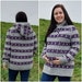 Little Squares Hoodie Pattern - Etsy
