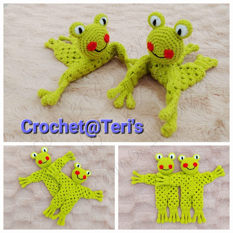 Happy Frog Granny Hexagon Lovey PATTERN ONLY - Etsy
