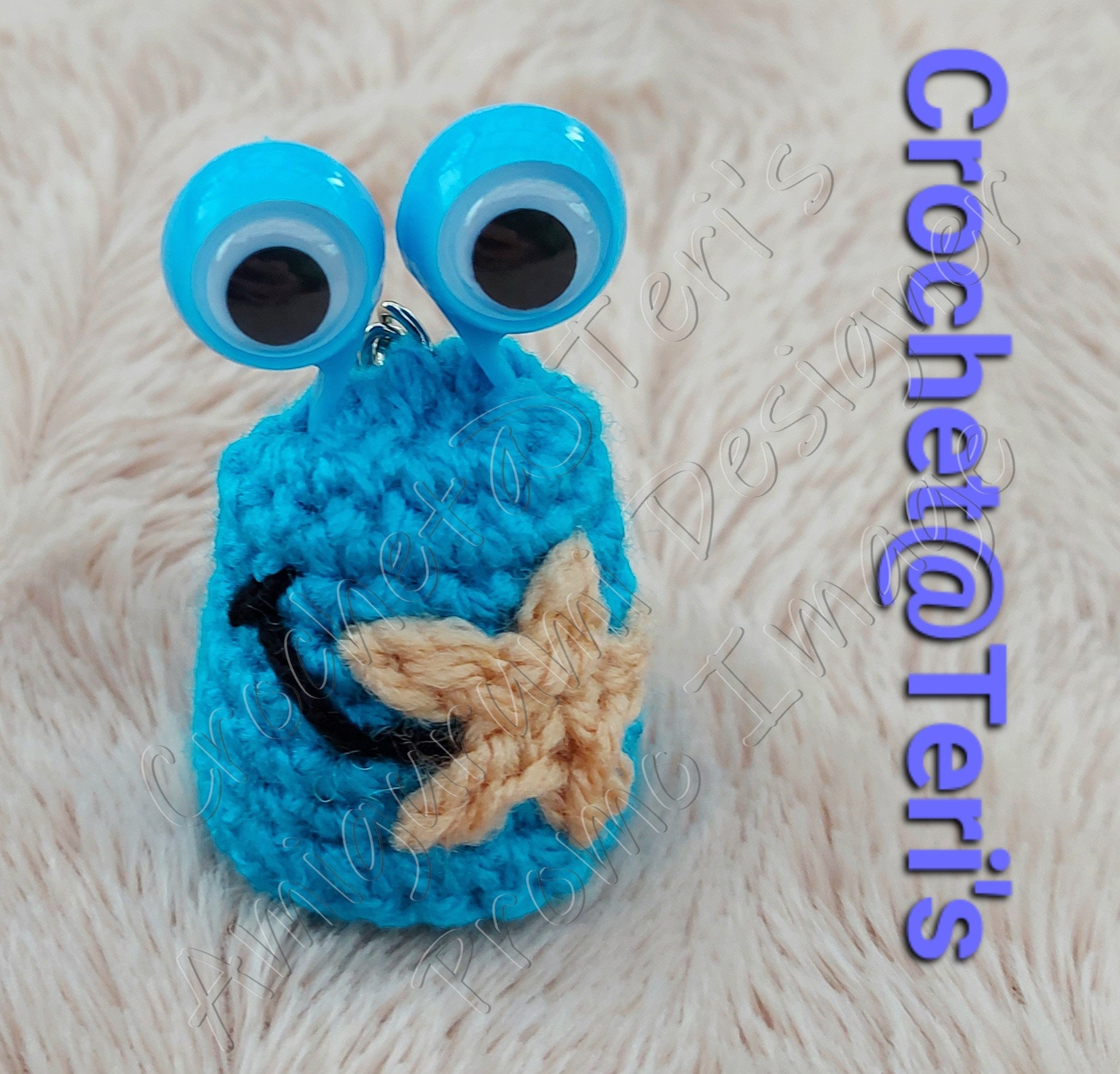 Googly Eyed Aliens on Holiday Keychains PATTERN ONLY - Etsy