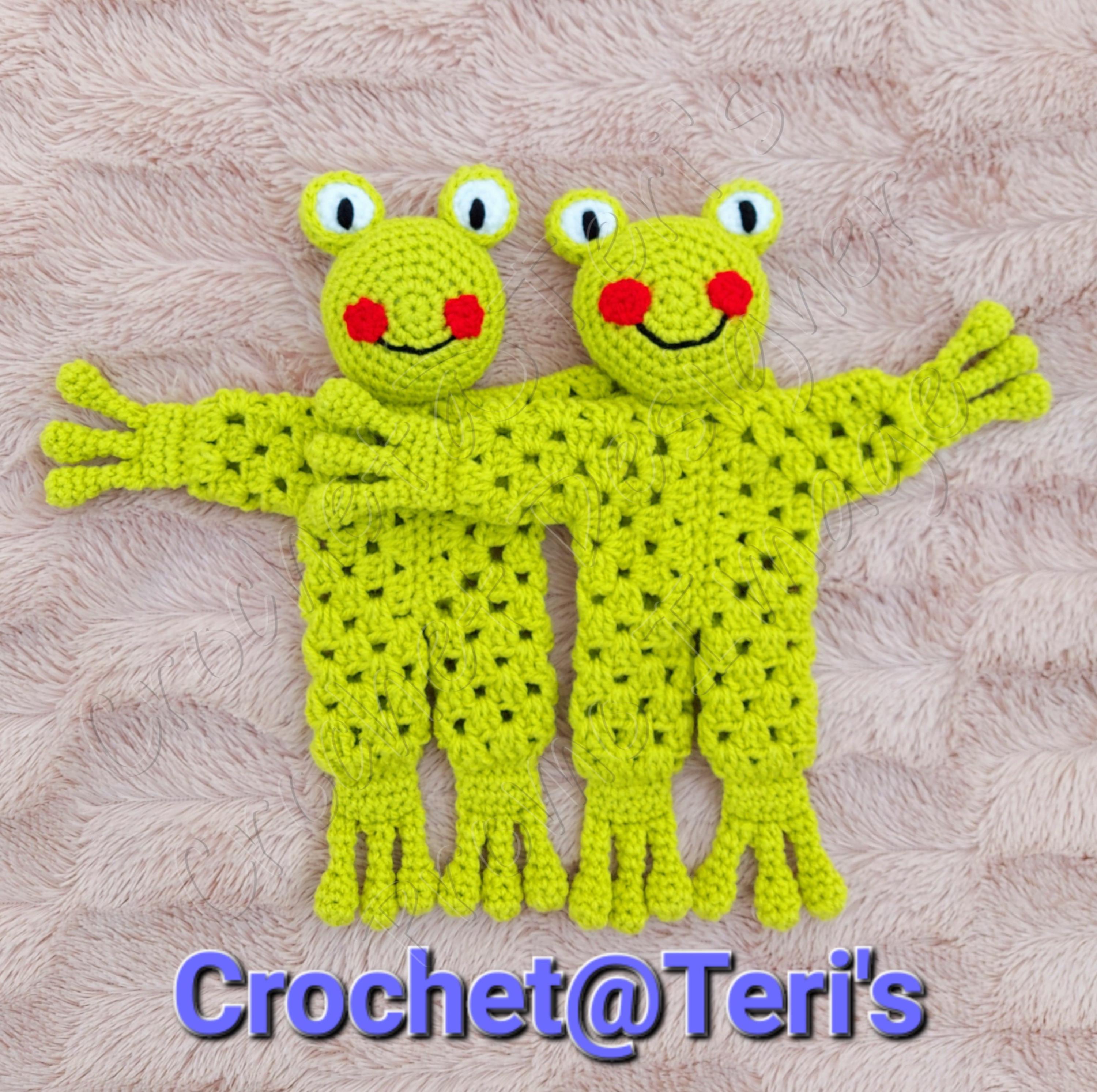 Happy Frog Granny Hexagon Lovey PATTERN ONLY - Etsy