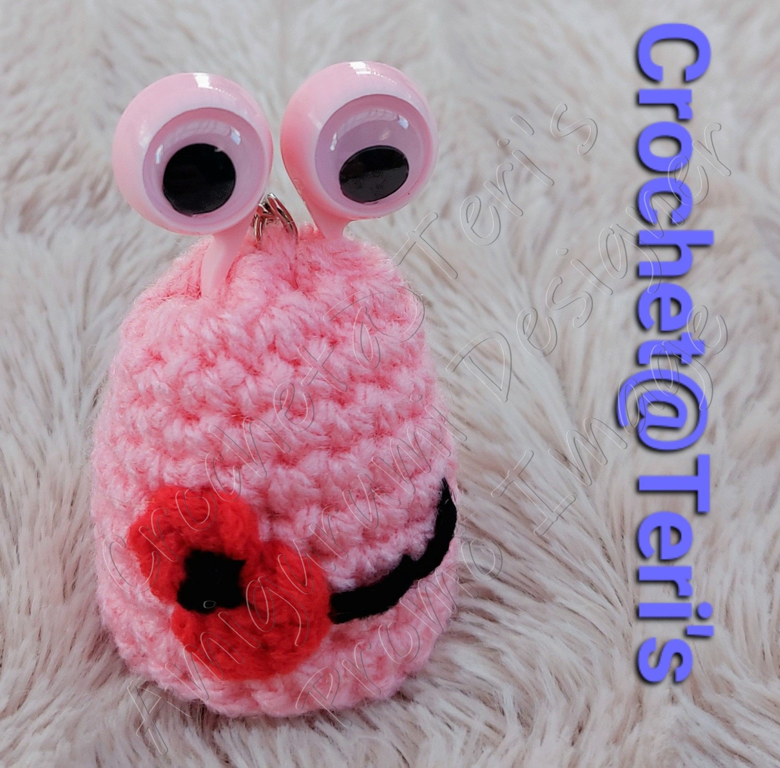 Googly Eyed Aliens in the Garden Keychains PATTERN ONLY - Etsy
