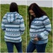 Little Squares Hoodie Pattern - Etsy
