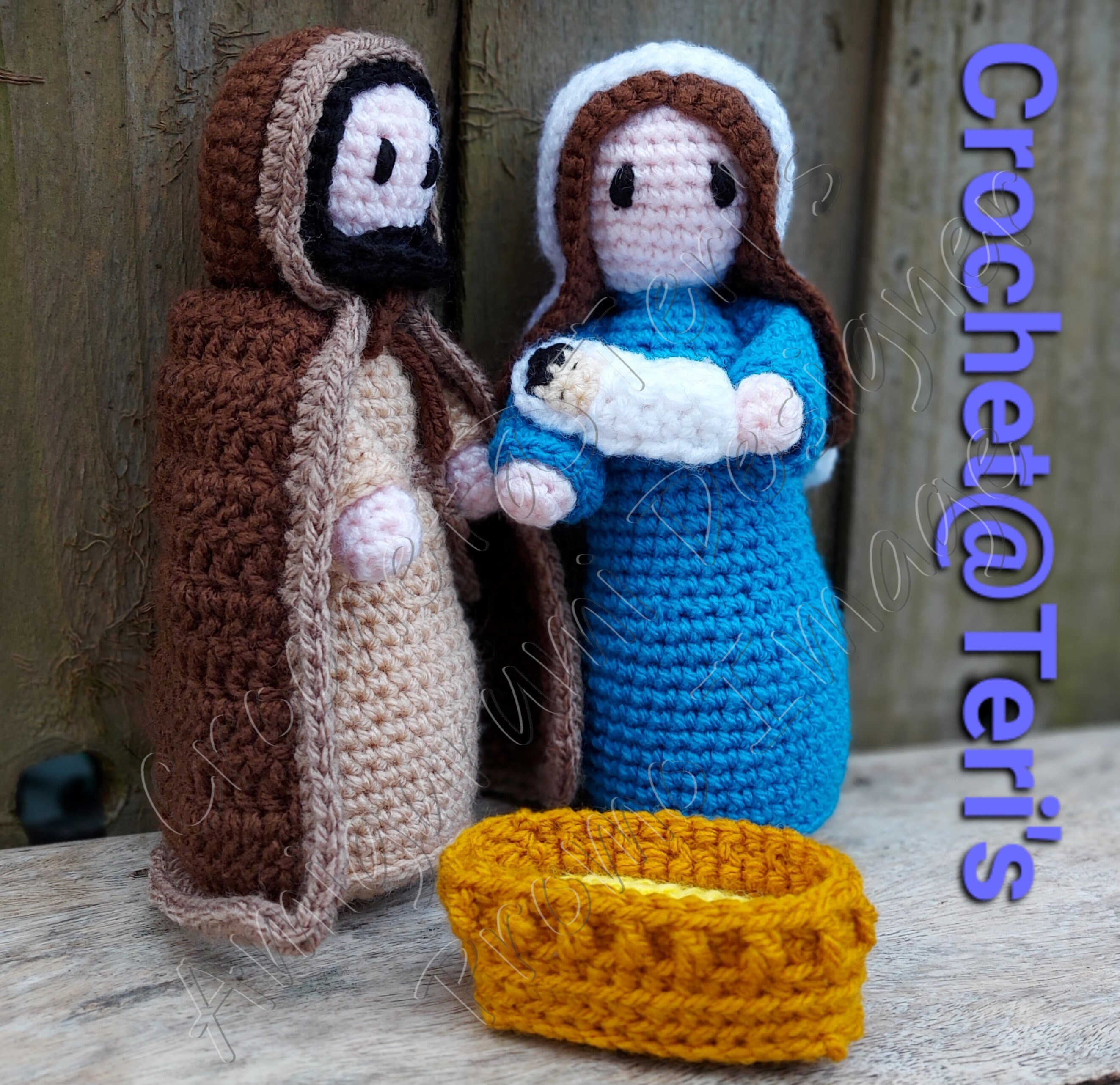 Nativity Cal PATTERN ONLY - Etsy