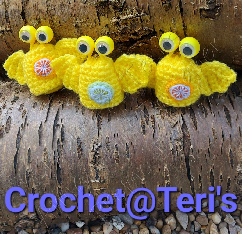 Googly Eyed Fruit Bat Keychains - Etsy
