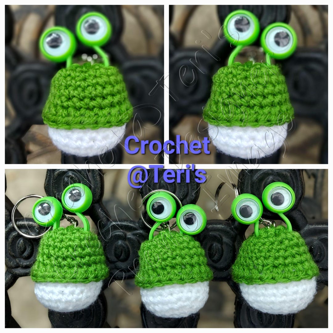 Googly Eyed Frog Keychains PATTERN ONLY - Etsy
