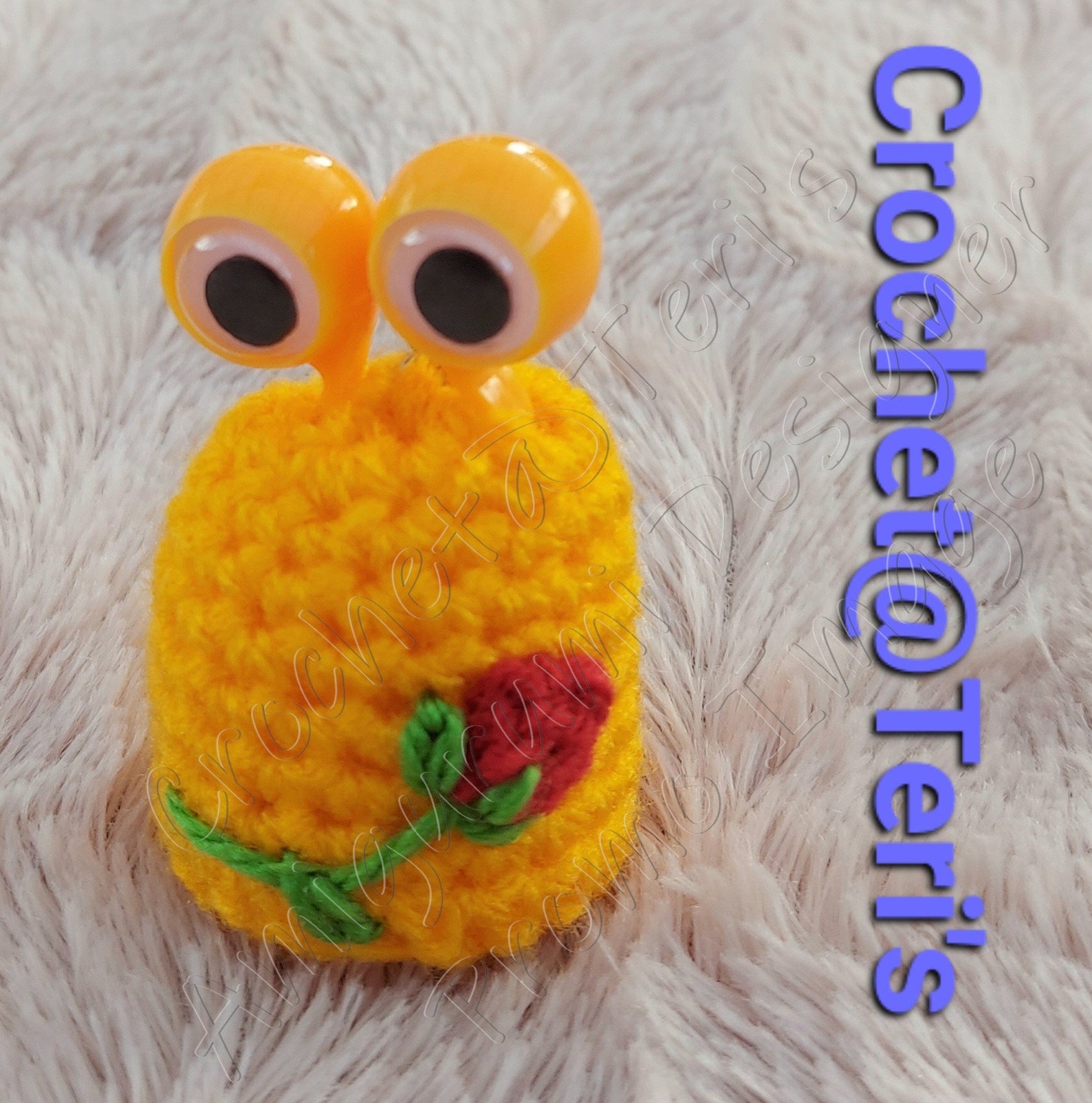 Googly Eyed Aliens in the Garden Keychains PATTERN ONLY - Etsy