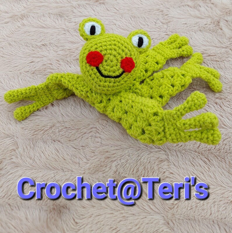 Happy Frog Granny Hexagon Lovey PATTERN ONLY - Etsy