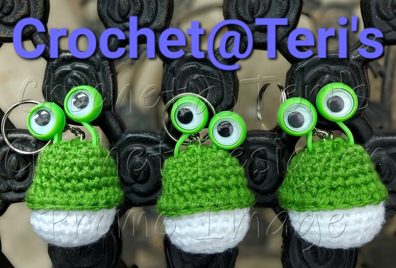 Googly Eyed Frog Keychains PATTERN ONLY - Etsy