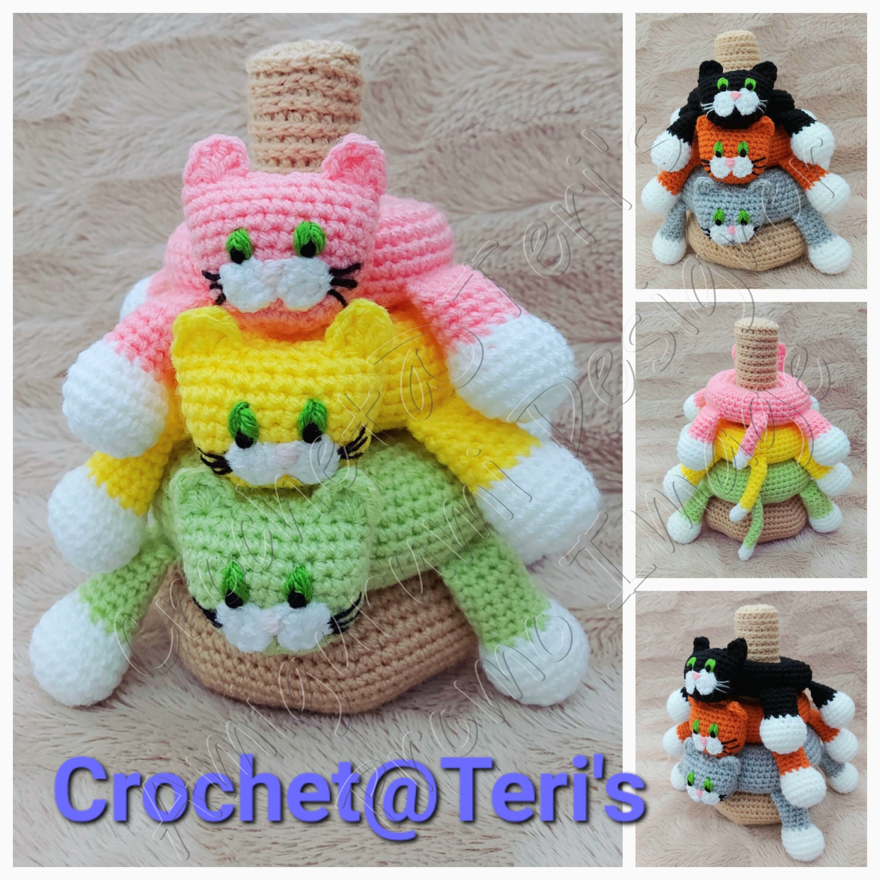 Purrfect Cat Stacker - Etsy New Zealand