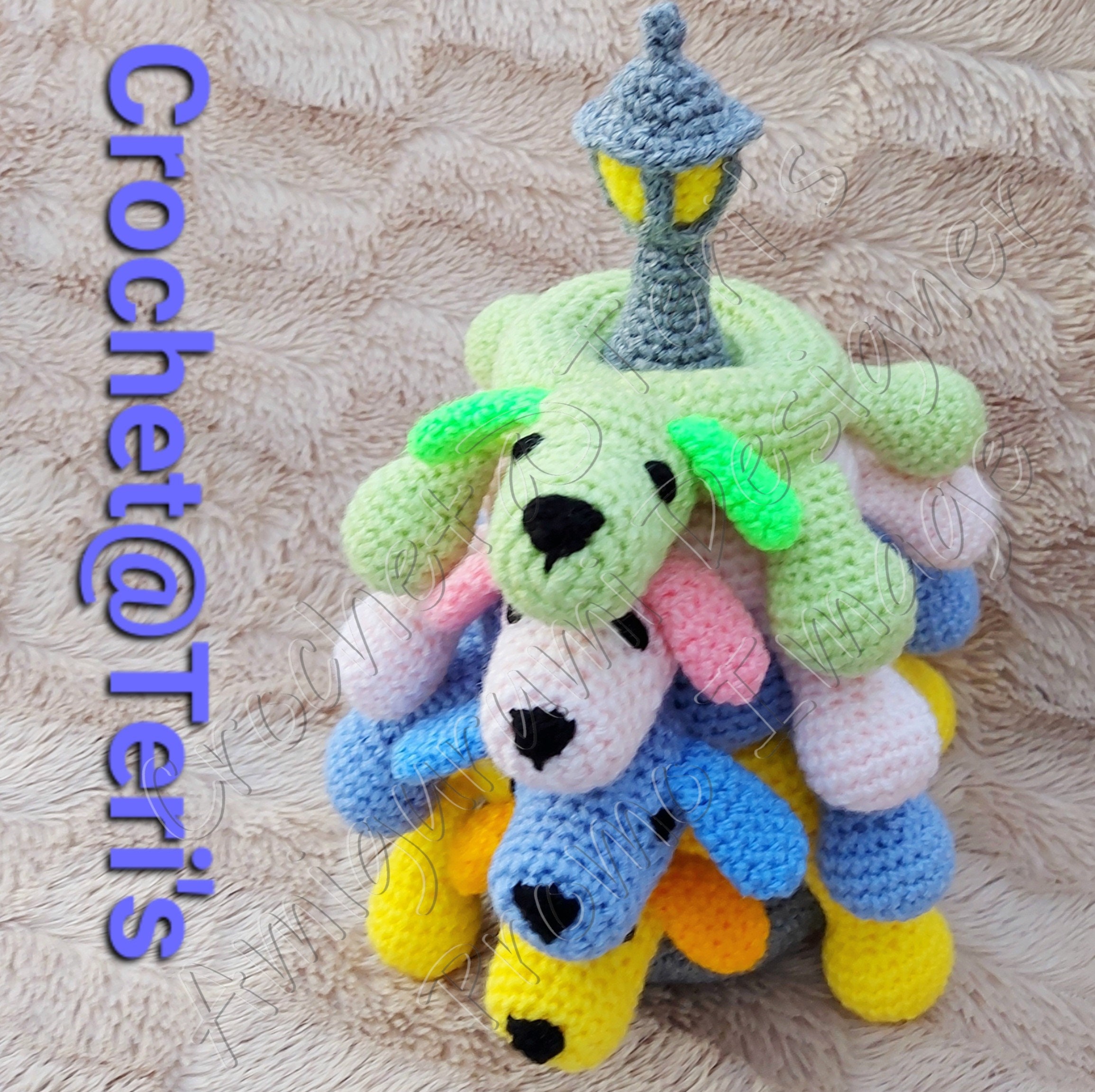 Dogs on a Lamp Post Stacker - Etsy