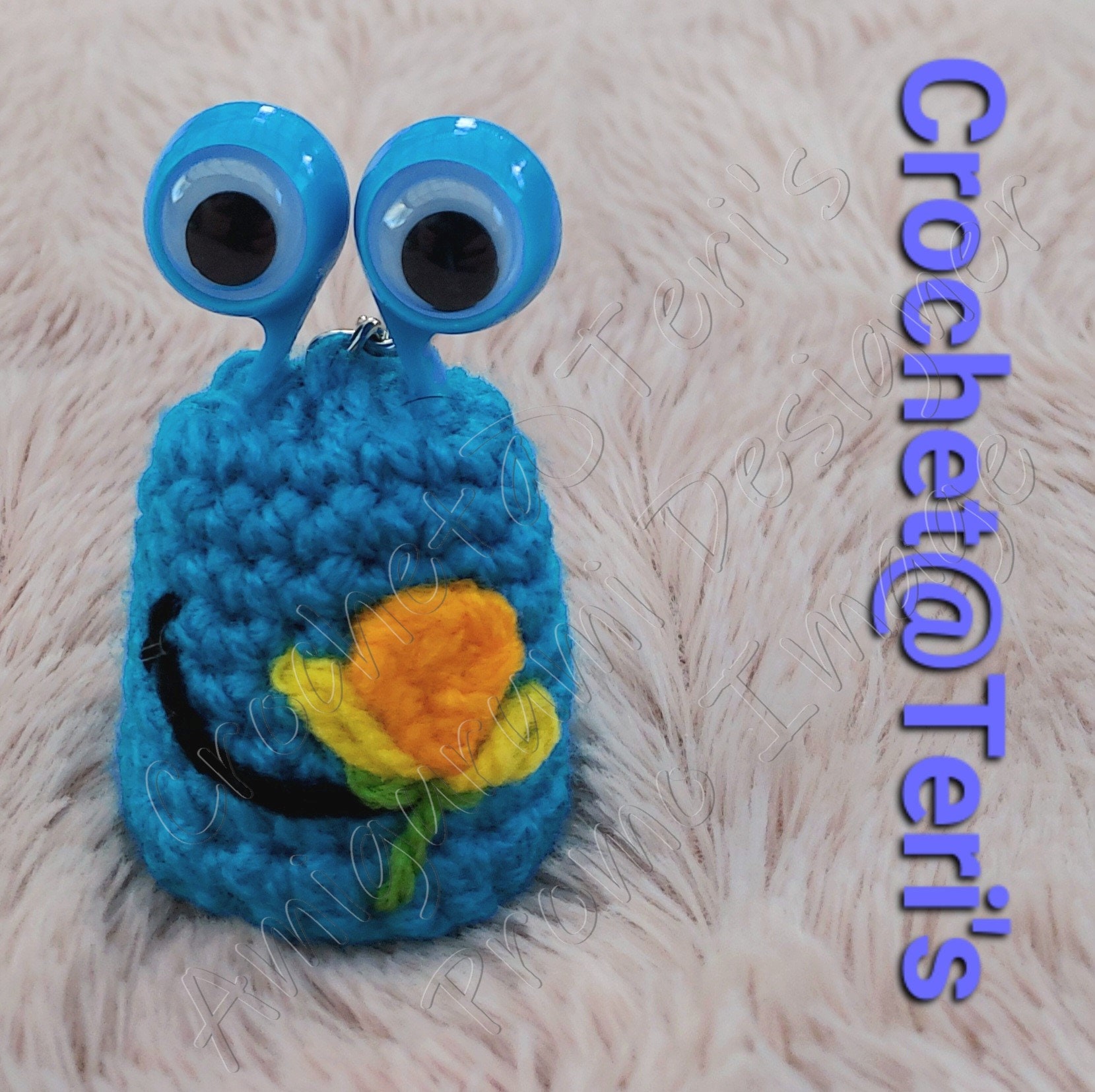 Googly Eyed Aliens in the Garden Keychains PATTERN ONLY - Etsy