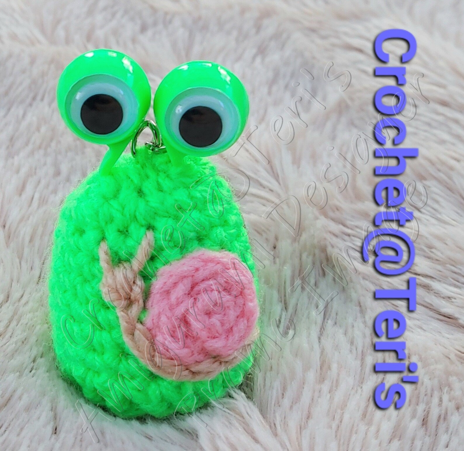 Googly Eyed Aliens in the Garden Keychains PATTERN ONLY - Etsy