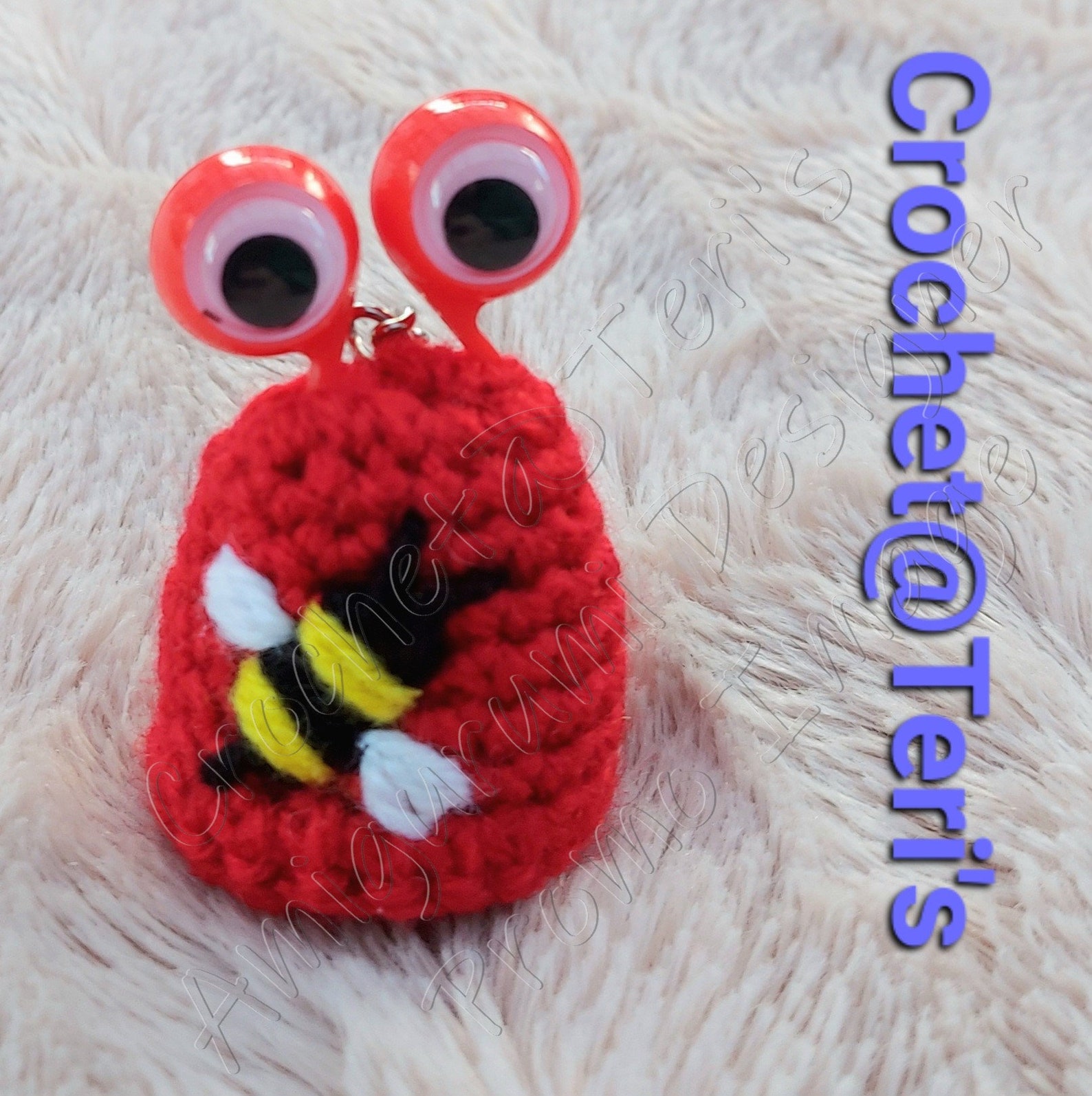 Googly Eyed Aliens in the Garden Keychains PATTERN ONLY - Etsy