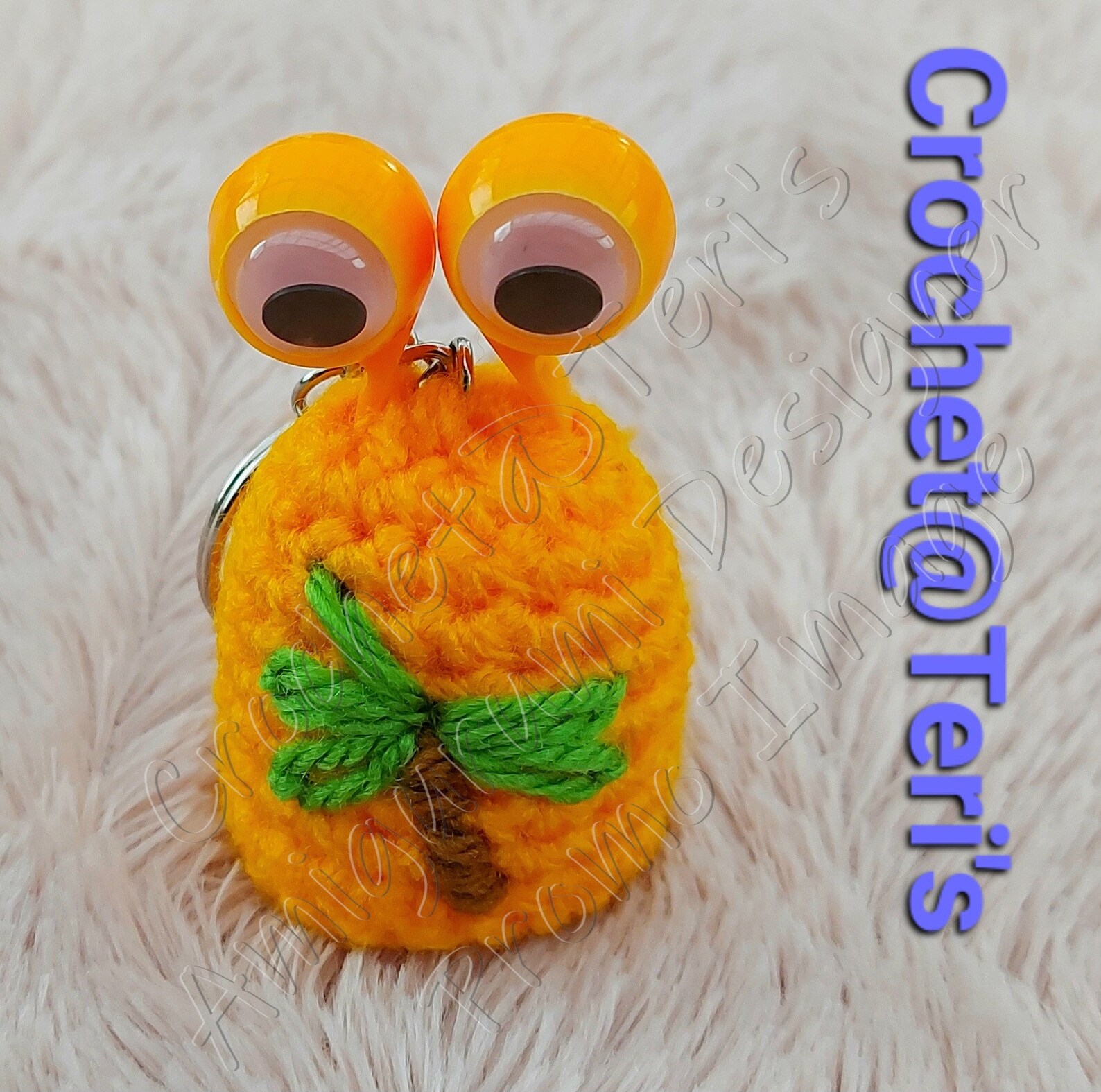 Googly Eyed Aliens on Holiday Keychains PATTERN ONLY - Etsy