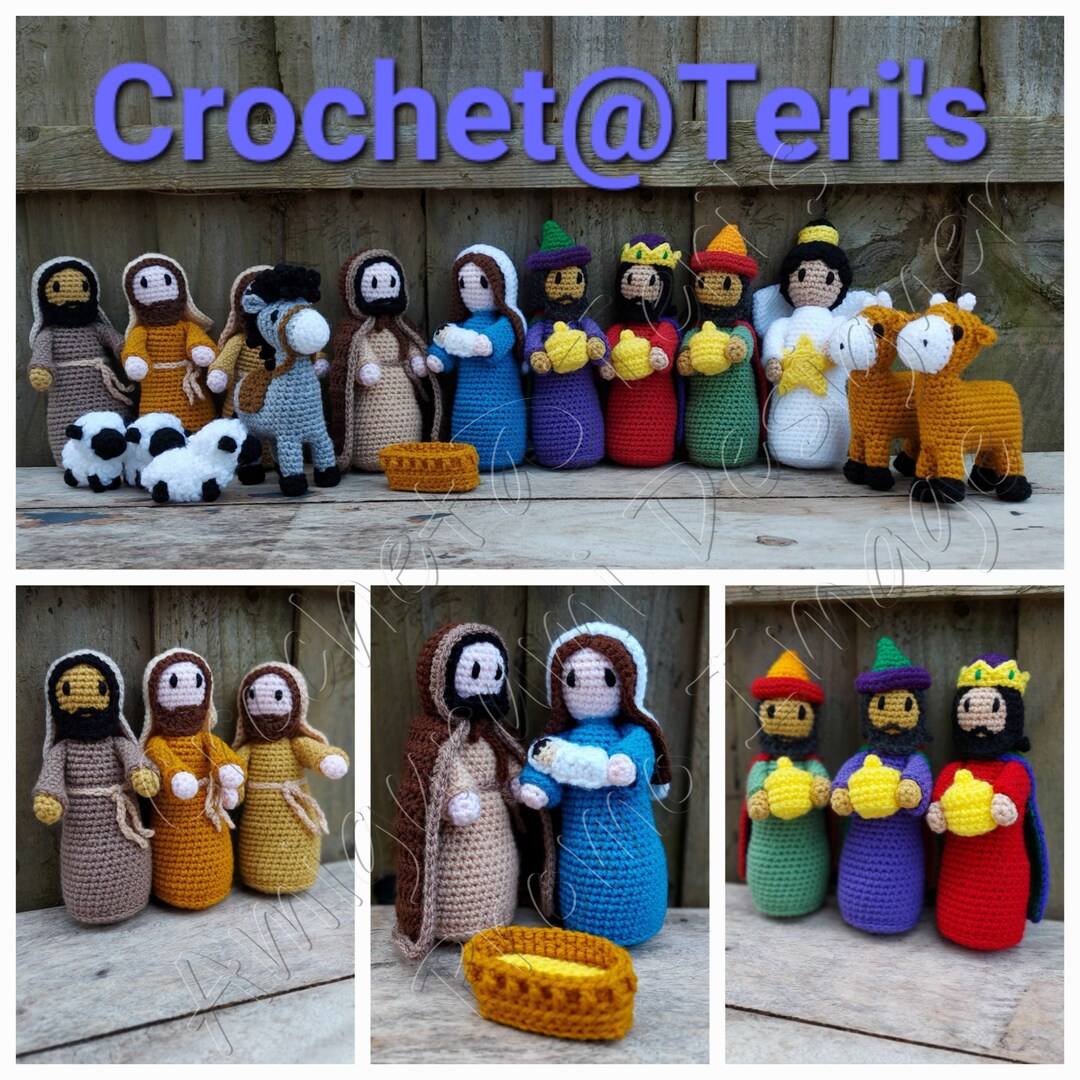 Nativity Cal PATTERN ONLY - Etsy