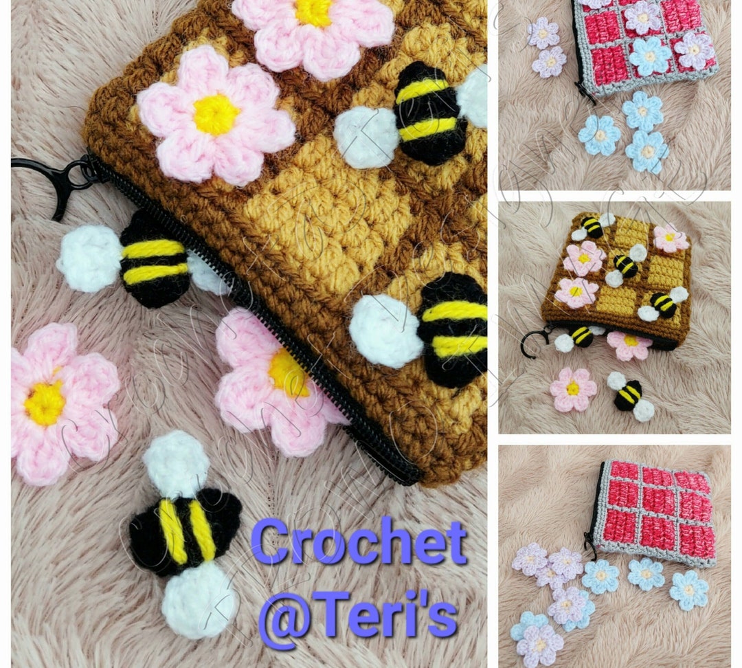 Bees and Flowers TIC TAC TOE Game Pattern Only - Etsy