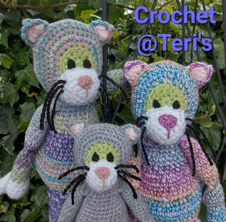 Scrappy Cats PATTERN ONLY - Etsy